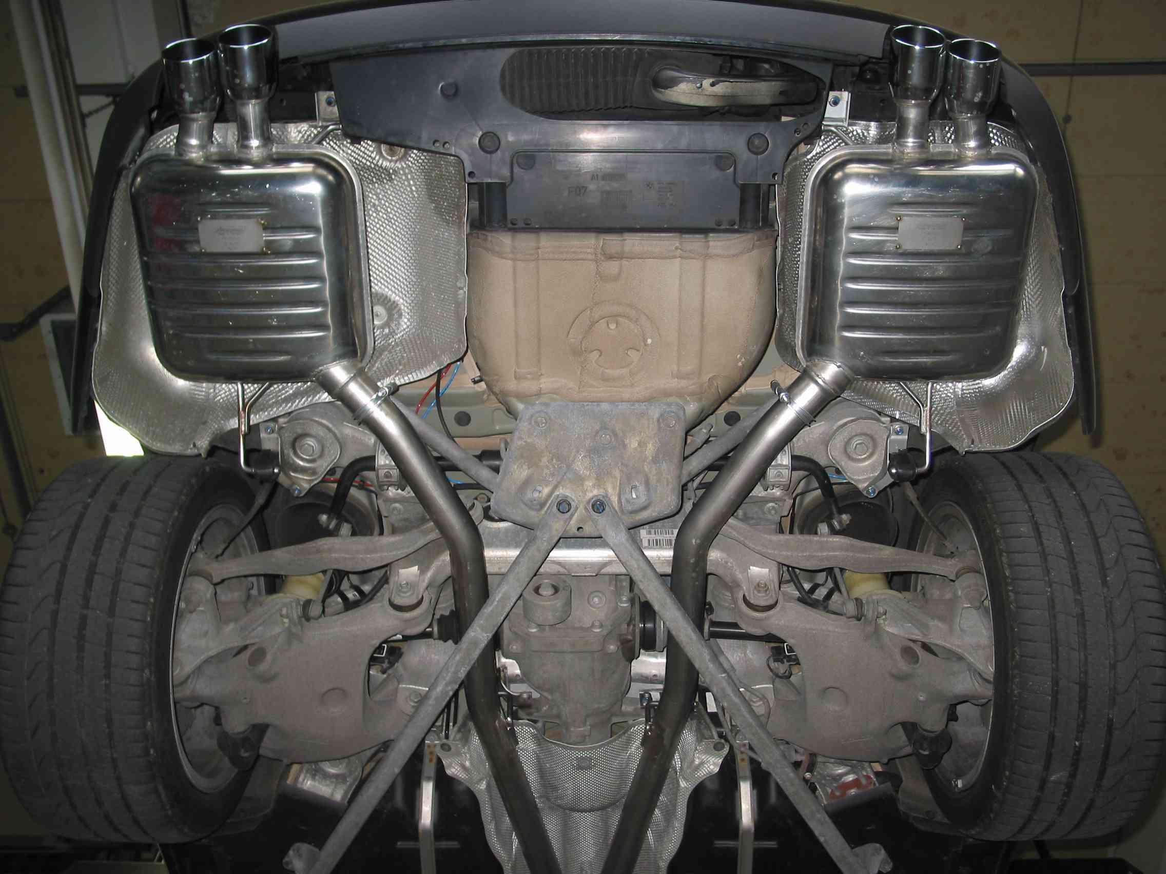 Eisenmann Edelstahl Duplex Sportauspuff BMW 5er F07 GT 530d je 2x83mm ...