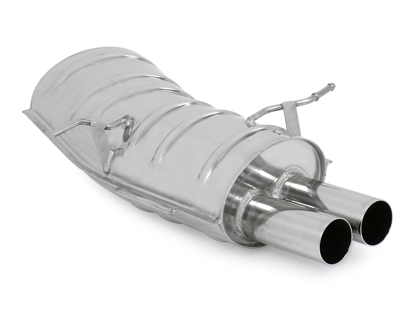 BMW 3er E46 320i 325i 330i Eisenmann Sportauspuffanlage ab Kat 2x70mm rund scharf gerade ECE/EWG