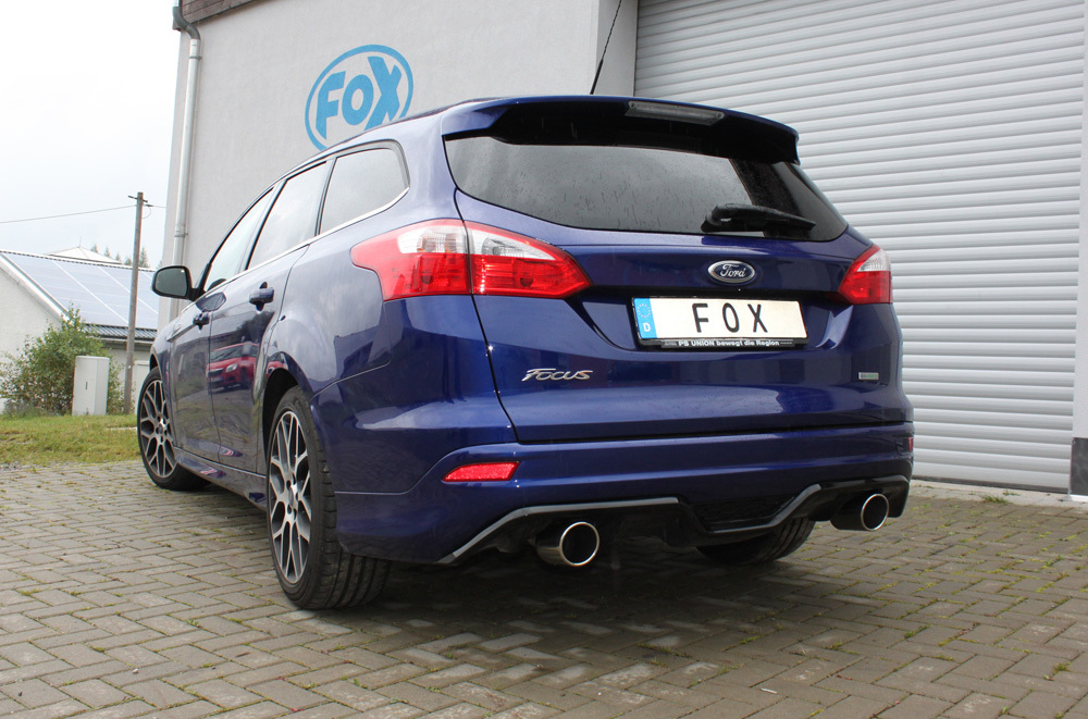 Ford Focus 3 Turnier 1.5 +1.6l EcoBoost FOX Sportauspuffanlage ab Kat ...