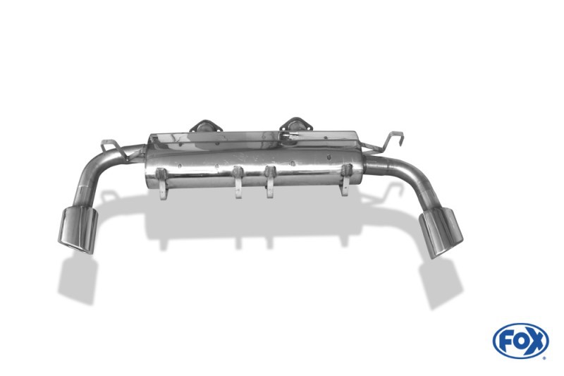 Lexus SC 430 FOX Sportauspuff re/li 115x85mm Porsche-Design oval ...