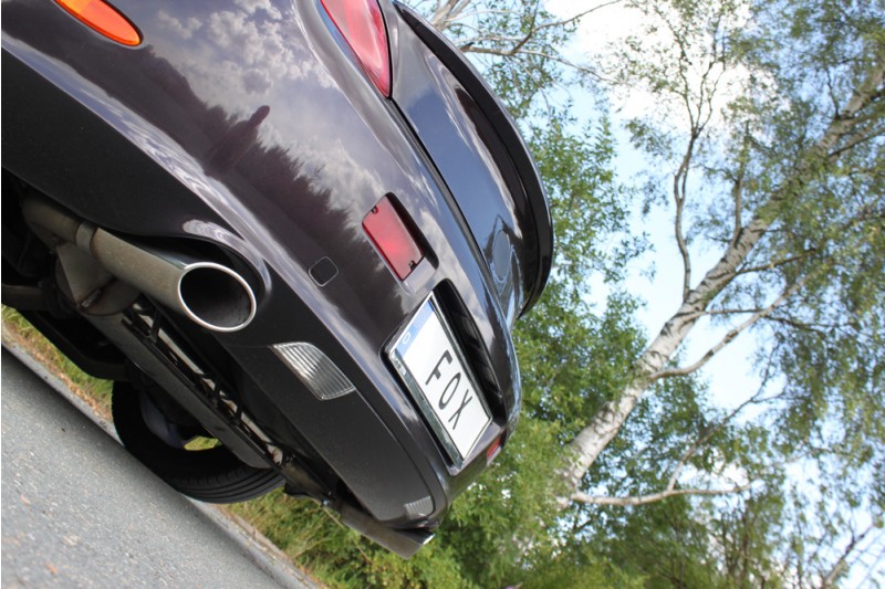 Lexus SC 430 FOX Sportauspuff re/li 115x85mm Porsche-Design oval ...
