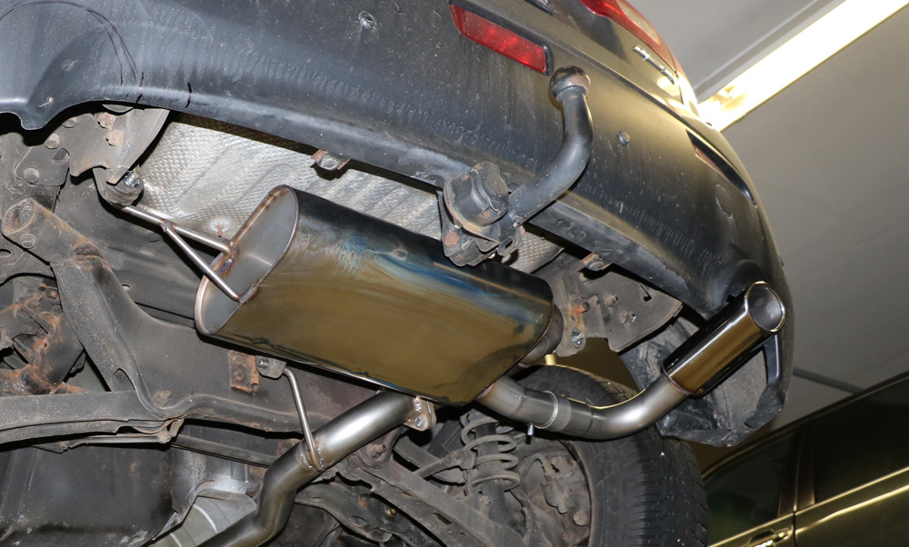 Mitsubishi ASX Frontantrieb FOX Sportauspuffanlage ab Kat 129x106mm ...