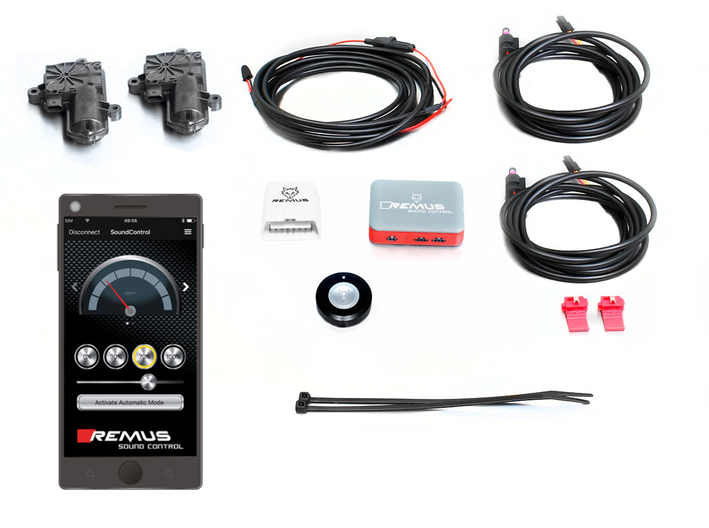 Skoda Octavia RS TSI 5E Remus Sound Controller - Anschlusskit und ...